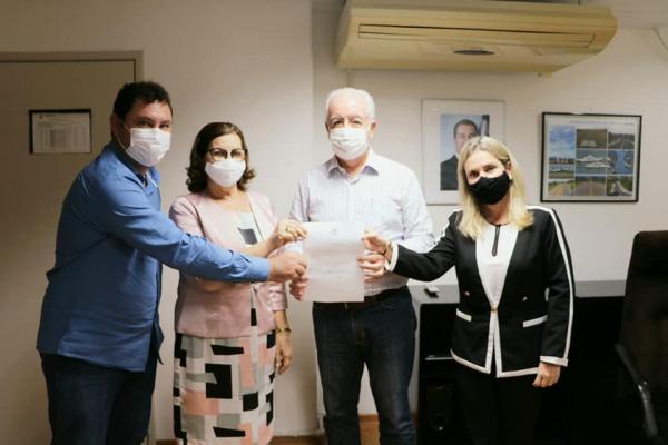 Ivana e Olga garantem ordem de serviço para elaboração do projeto das ...